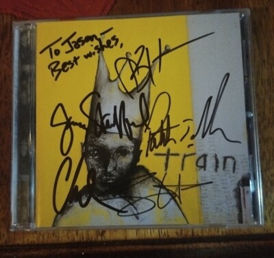 Train By Train Signed By Band Members CD | eBay Australia