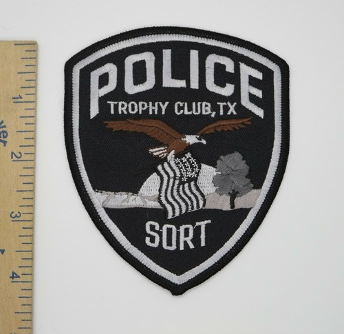 TROPHY CLUB TEXAS POLICE SORT PATCH Original Vintage | eBay