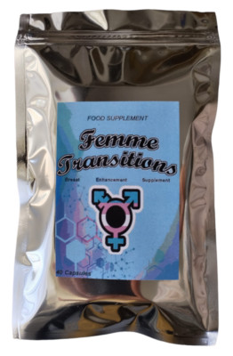 Man Male Female Woman to Breast MTF M2F Boob Growth Caps Pills Pueraria ...