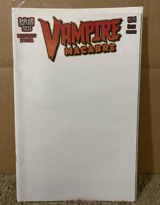 Vampire Macabre Nosferatu Special #1 Asylum Press Horror Comic Vampire ...