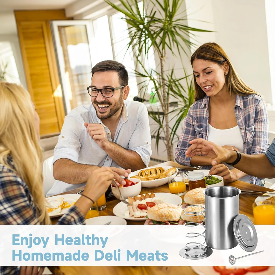 Deli Meat Press Ham Maker, Stainless Steel Lunch Meat Press, Meat Press ...