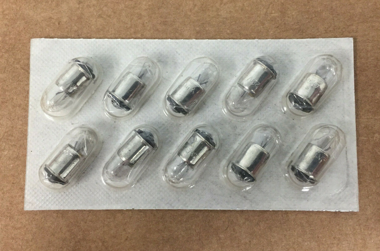 LOT OF 10 CHICAGO MINIATURE CM387 REPLACEMENT BULBS 40mA 28V | eBay