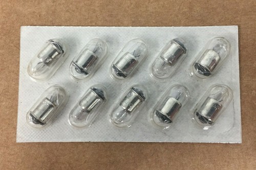 LOT OF 10 CHICAGO MINIATURE CM387 REPLACEMENT BULBS 40mA 28V | eBay