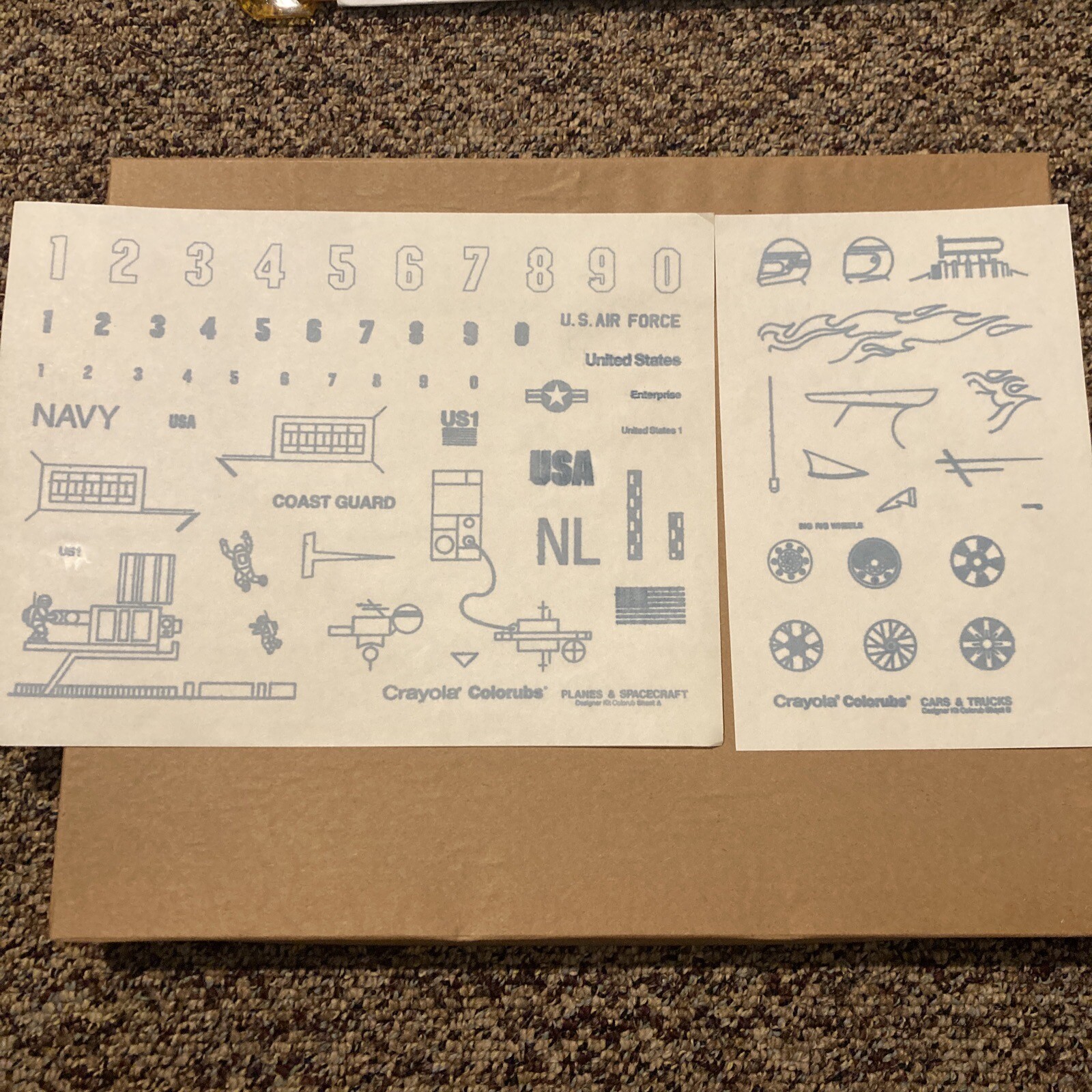 Vintage 1986 Crayola DESIGNER Kit for Vehicles #5605 E4 for sale online ...