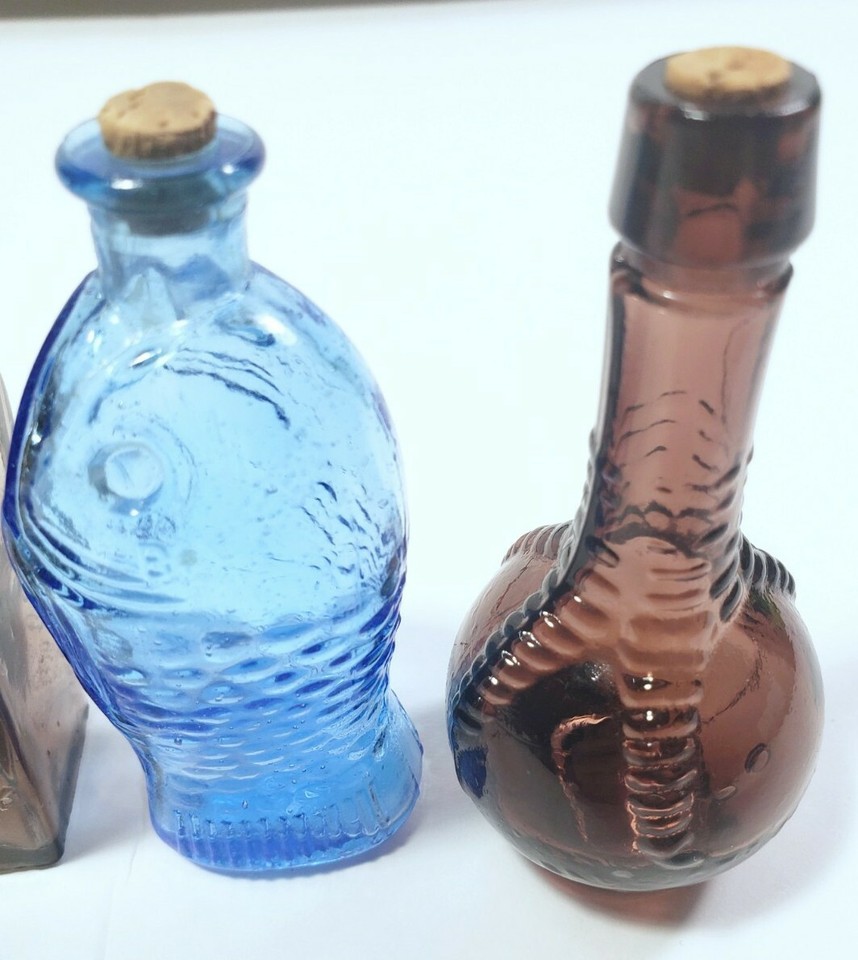 Mini bitters Bottle Lot Fischs Bitters w/ Cork Vintage | eBay
