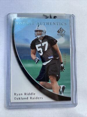 2005 SP Authentic Rookie 174 Ryan Riddle - NM-MT | eBay