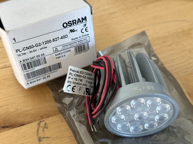 LED-Modul OSRAM Prevaled Coin 10.7W 30.6V White PL-CN50-G2-1200-827-40D ...