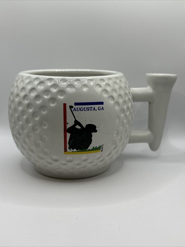 Augusta GA Golf Ball and Tee Shaped Coffee Mug Cup | eBay