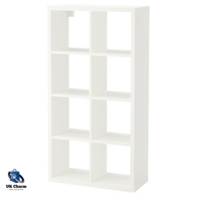 IKEA FLYSTA Shelving Unit Storage Display Solution Easy To Place White ...