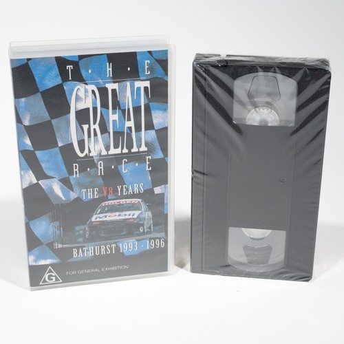 The Great Race V8 Bathurst VHS Tape 1993-96 Car Racing - New & Sealed ...