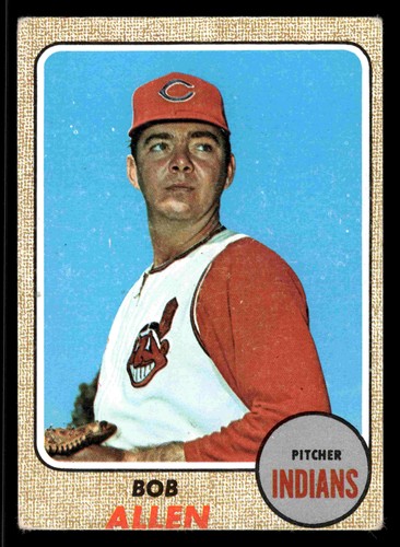 1968 Topps Bob Allen #176 - Cleveland Indians | eBay