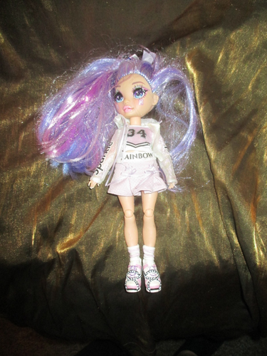 Rainbow High Cheer Doll Purple Fashion Doll - Violet Willow | eBay