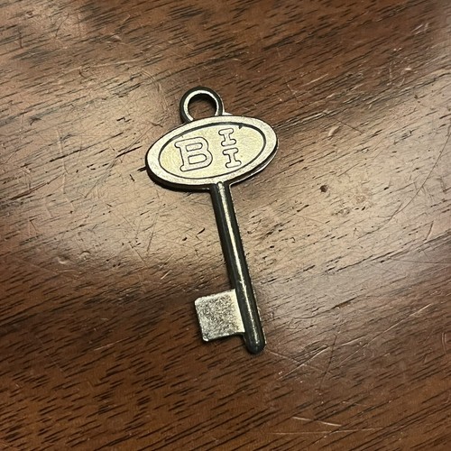 Vintage BANTHRICO Metal Coin Bank Key - original authentic genuine- 1pc ...