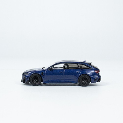 MINI GT 1:64 Model Car Audi ABT RS6-R Alloy Vehicle #574 LHD- Blue ...