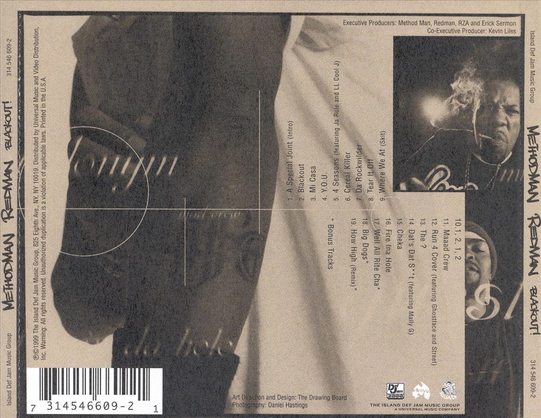 Methode Man Redman Blackout Method Man & Redman Blackout CD Unboxing