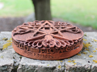 Tree Pentacle Plaque - Wood Finish - Dryad Design - Pagan Wiccan Wicca ...