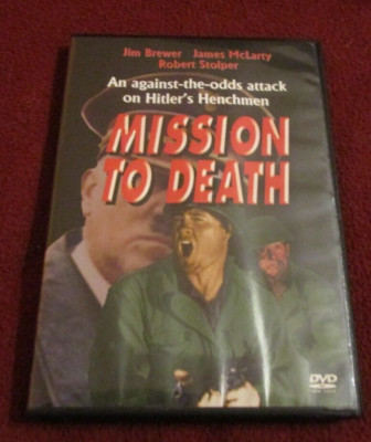 Mission to Death DVD Jim Brewer, James McLarry, Robert Stolper ...
