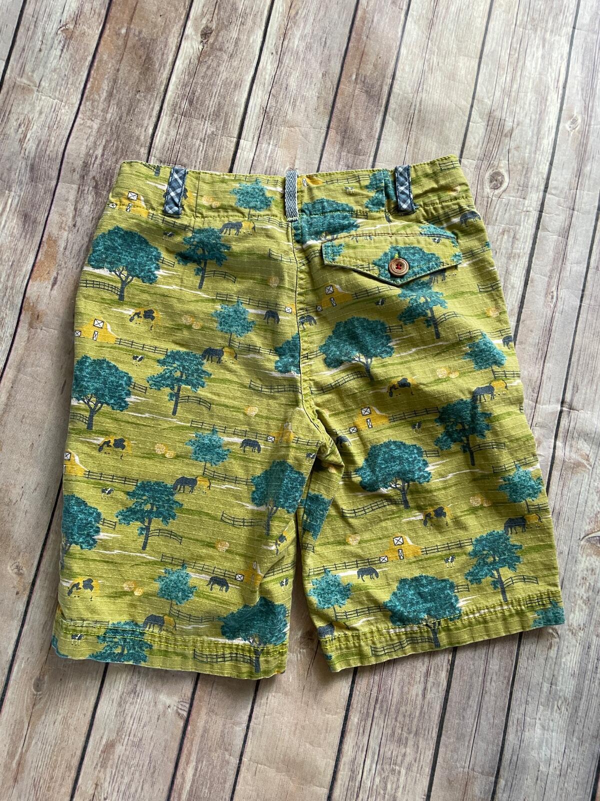 Matilda Jane sz 8 Joanna Gaines Camp MJC Boys Don't Fence Me In Shorts ...