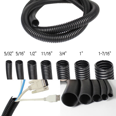 Split Wire Loom Conduit Flex Tubing Automotive Wire Protector Harness ...