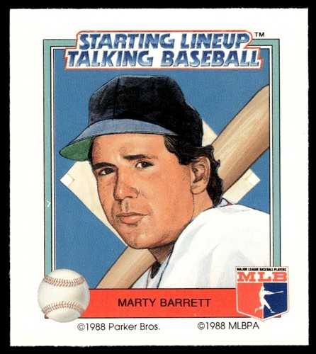 1988 Kenner Starting Lineup Talking Baseball Boston Red Sox Marty ...