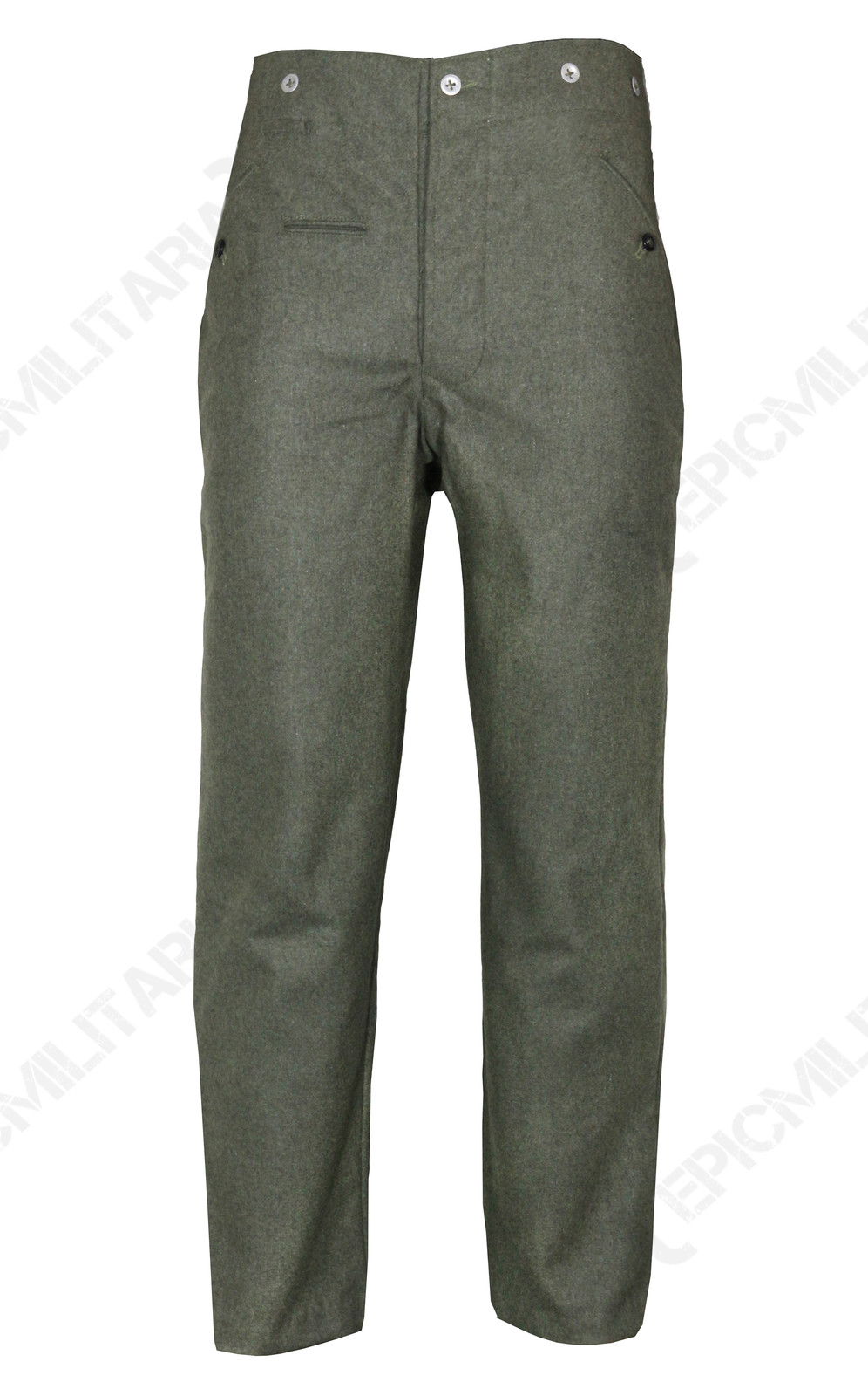 German Army Field Grey M40 Wool Trousers - All Sizes WW2 Heer Uniform ...