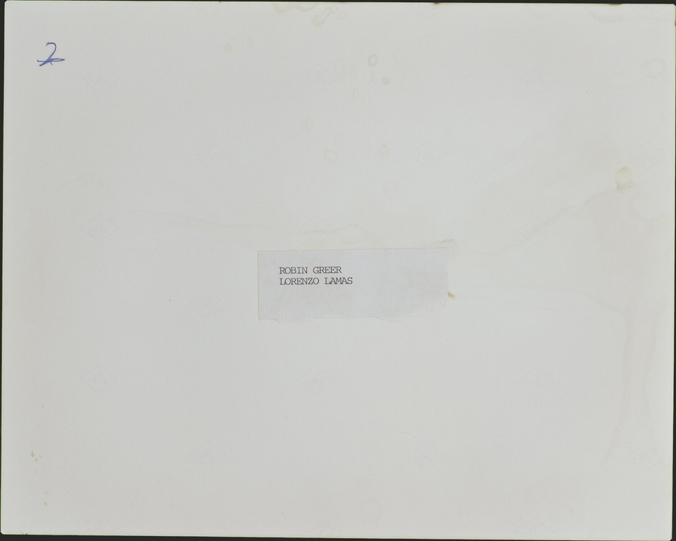 Robin Greer, Lorenzo Lamas ORIGINAL PHOTO HOLLYWOOD Candid | eBay
