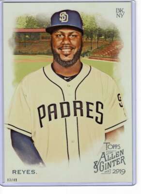 Franmil Reyes 2019 Allen and Ginter 5x7 #295 /49 Padres | eBay