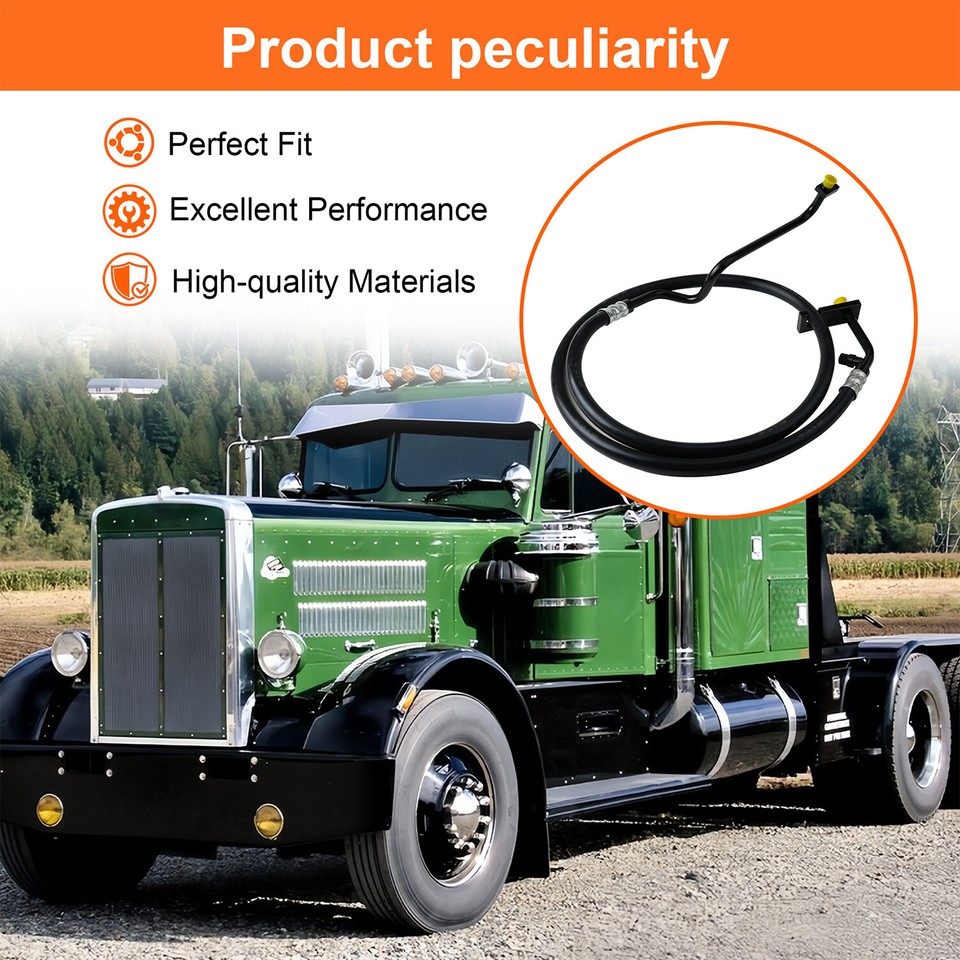 2009-2014 Peterbilt Kenworth Compressor to Condenser Hose Fits F50-6242 ...