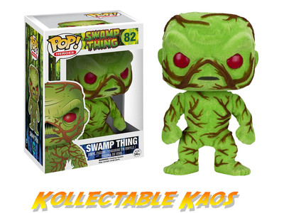 Swamp Thing - Swamp Thing Flocked Pop! Vinyl Figure with Pop Protector ...