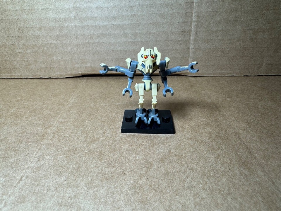 LEGO Star Wars General Grievous Mini-figure (sw0254) Tan Armor READ ...