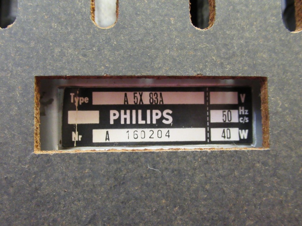 Vintage Philips High Fidelity A 5X 83A FM Shortwave Radio CLEAN! | eBay