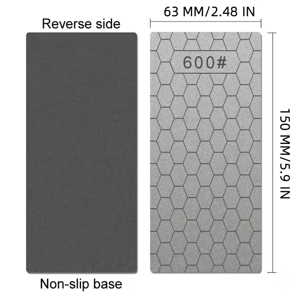 Diamond Sharpening Stone Set, Diamond Lapping Plate Coarse/Medium/Fine ...