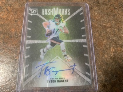 tyson bagent hashmarks auto | eBay