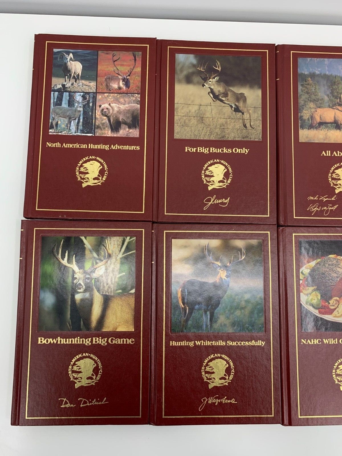 North American Hunting Club Book Lot Set of 7 Books NAHC Whitetails Elk ...