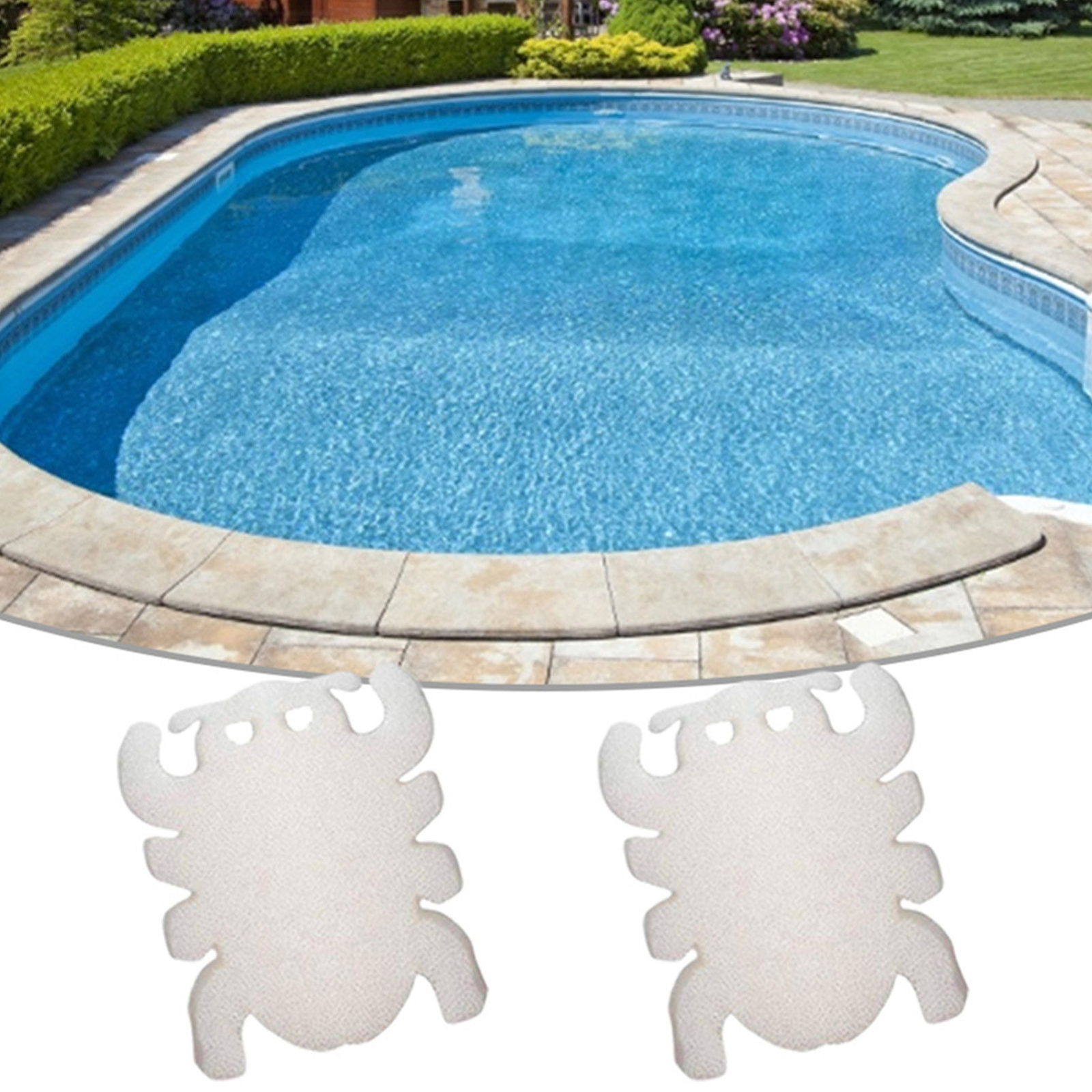 10pc Oil Absorbing Sponge for Swimming Pool Hot Tub Spa Dirt Scum ...