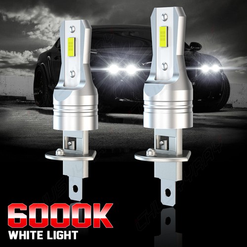 2x 6000K Bright High Beam LED Headlights H1 Bulbs for Holden Colorado ...