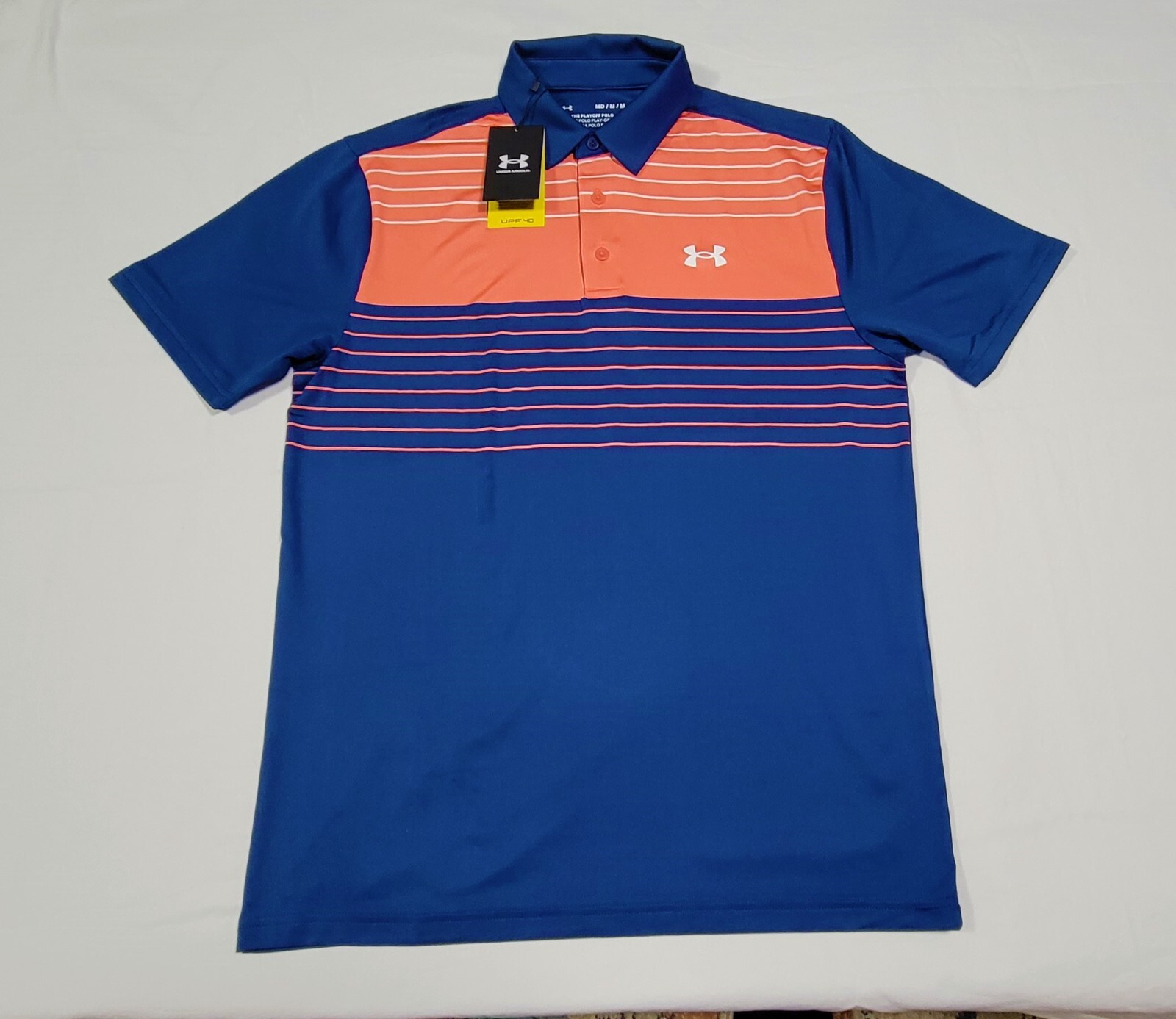 Under Armour Mens Performance HeatGear The Play Off Polo Shirt 1370667 ...