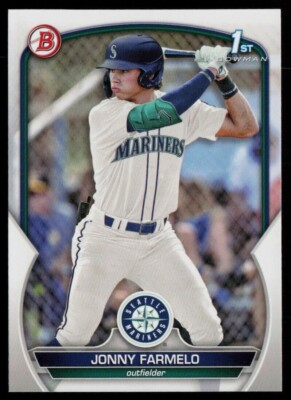2023 Bowman Draft #BD-177 Jonny Farmelo Seattle Mariners 1st Bowman | eBay