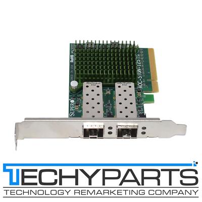 Supermicro AOC-STGN-i2S rev 2.0 Dual SFP+ Intel 82599 10GbE PCI-E ...