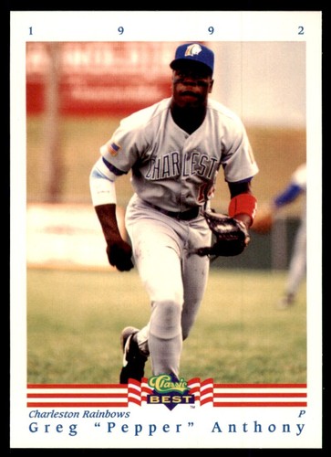 1992 Classic Best Greg Pepper Anthony Baseball Cards #51 | eBay