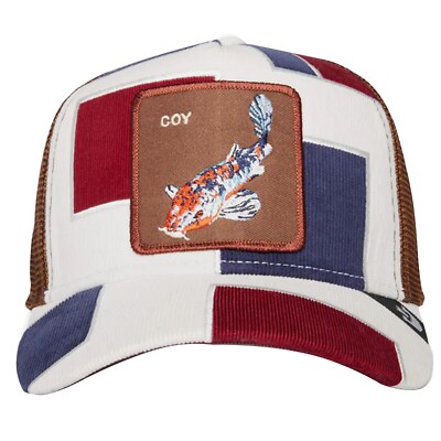 Goorin Baseball Trucker Snapback Hat Cap Japanese Carpy Diem Coy Fish ...