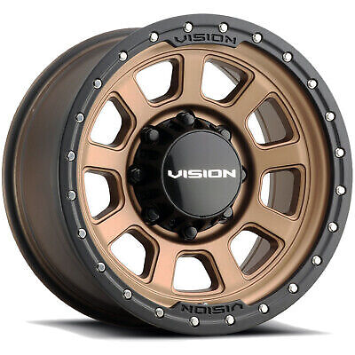 4-Vision 350 Ojos 17x9 5x5" -12mm Bronze Wheels Rims 17" Inch | eBay
