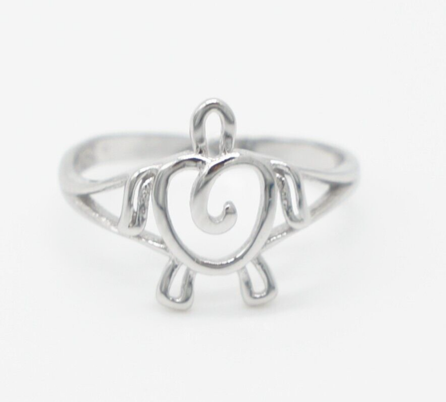 Solid 925 Sterling Silver Adjustable Toe Ring Jewelry - Hawaiian Mana ...