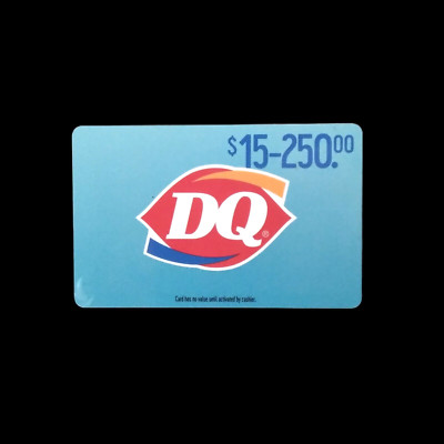 DQ Logo NEW COLLECTIBLE GIFT CARD $0 #6173 | eBay