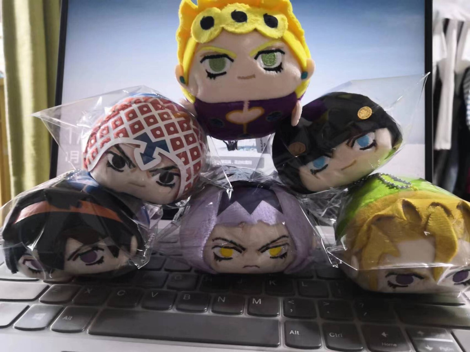 JoJo's Bizarre Adventure Plush Doll Plush Toy Plushie Giorno Mista ...