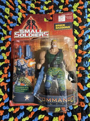 Small Soldiers Commando Elite Brick Bazooka Vintage 1998 Action Figure ...
