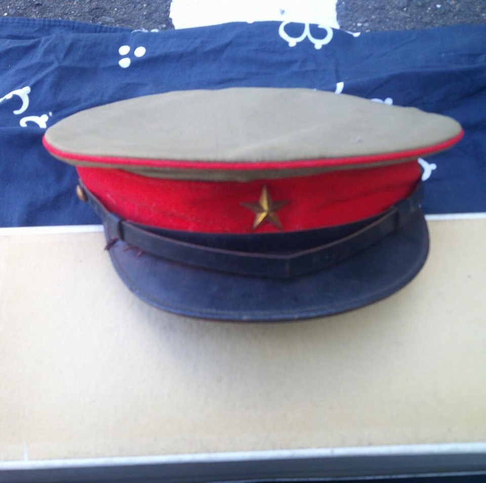Former Japanese Army original military hat from TAISHO Era WWⅡ IJN IJA ...