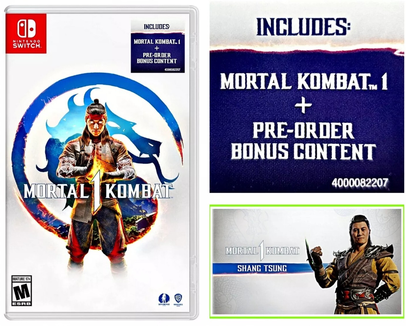 [ MK1 ] Mortal Kombat 1 *LAUNCH PRE-ORDER EDITION* (Nintendo Switch ...