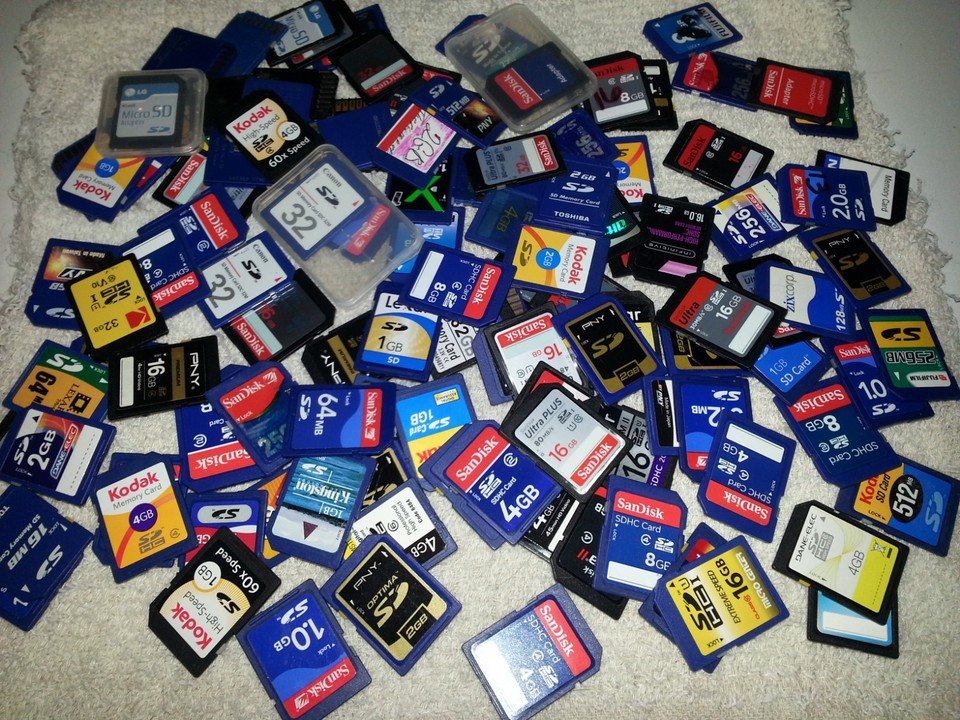 sd cards camera cards 10 pack mix brands | eBay