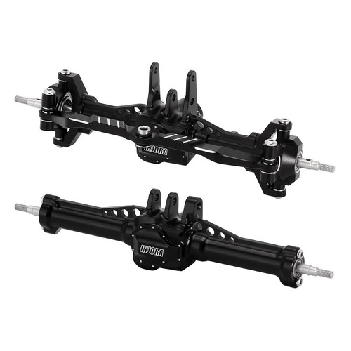 Front&Rear Axles Set - +4mm Extended Aluminum Complete Axles for TRX4M ...
